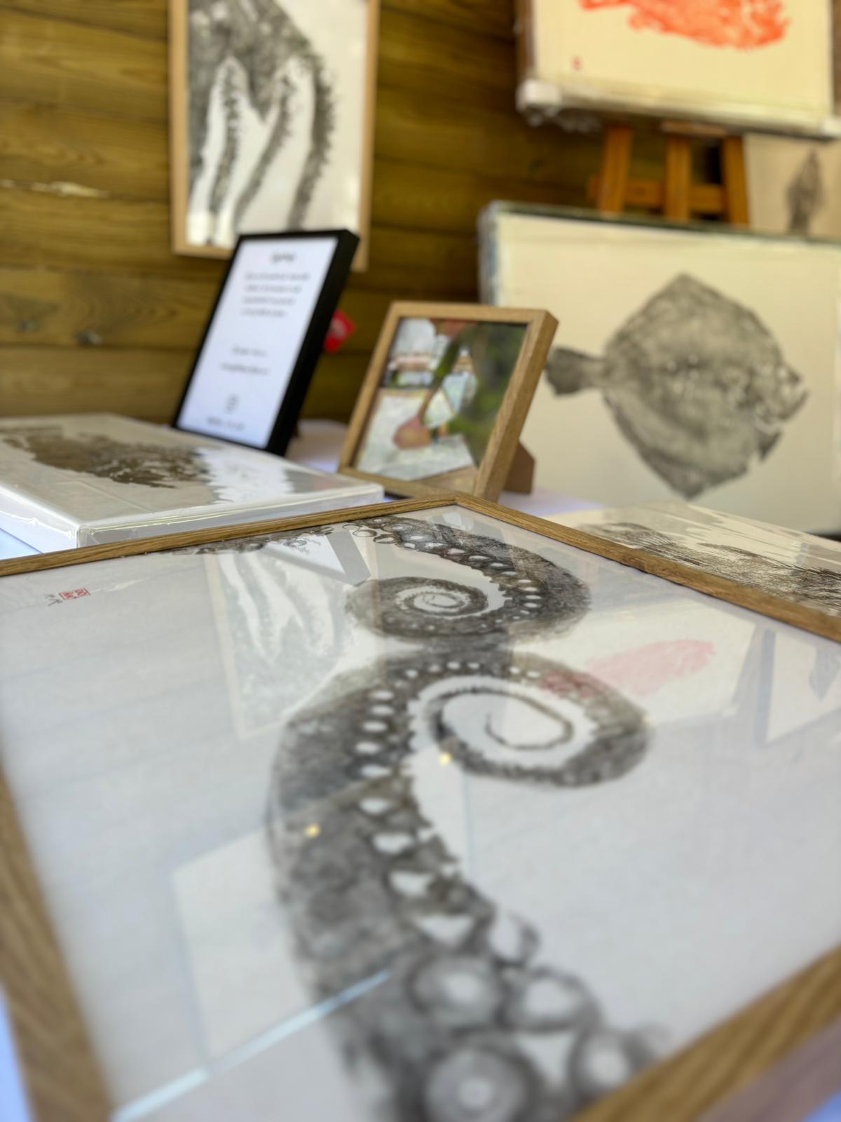 Gyotaku art fish - Gyotaku Art Fish